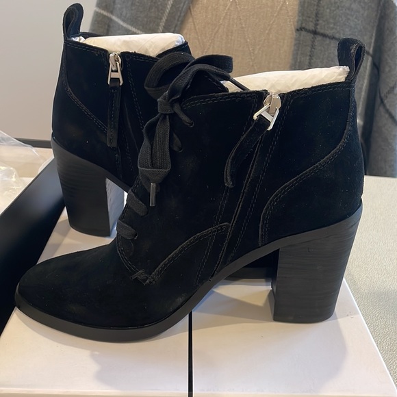 Dolce Vita | Shoes | Suede Lace Up Booties | Poshmark